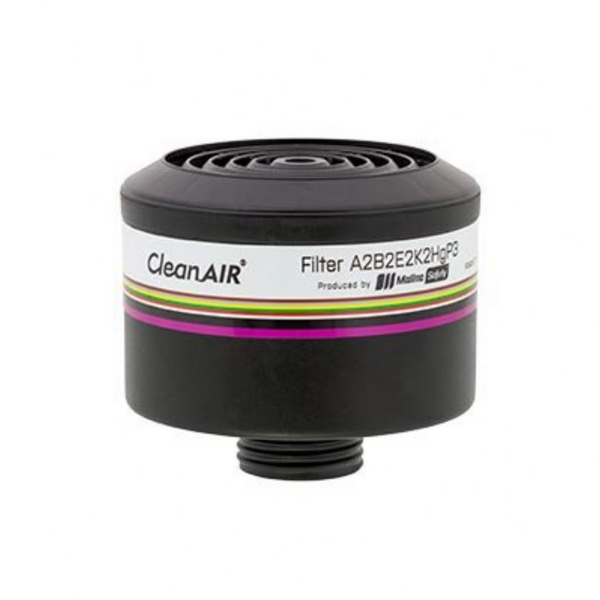 Single A2B2E2K2HgP3 filter with DIN Thread for CF02 mask – WindSafe ...