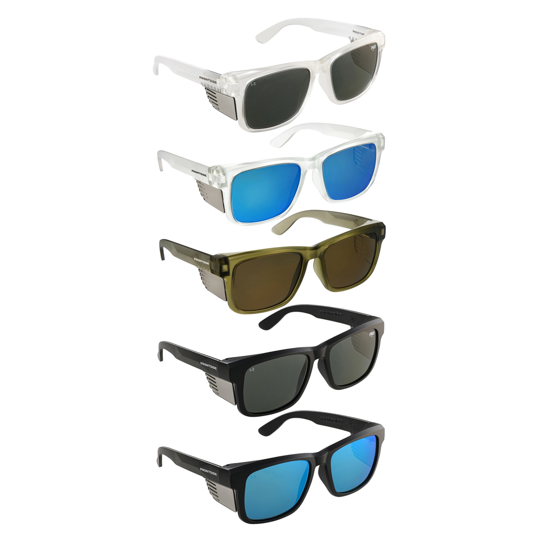 Frontside Safety Glasses - Polarised Lens – WindSafe Solutions