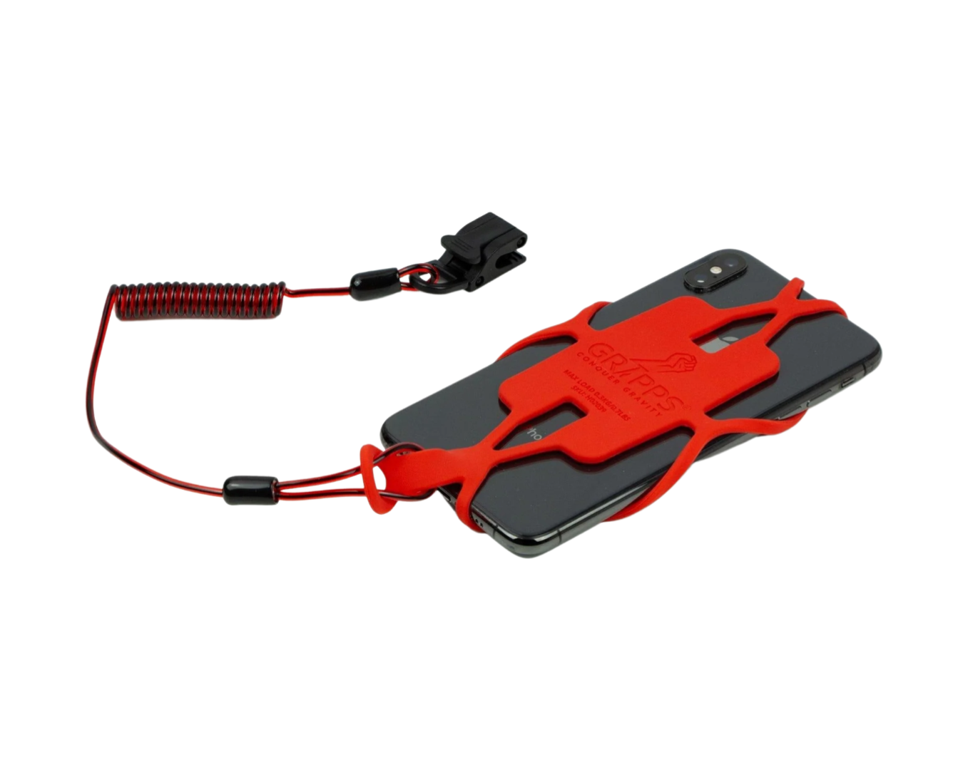 GRIPPS Phone Gripper with Coil Tether – WindSafe Solutions