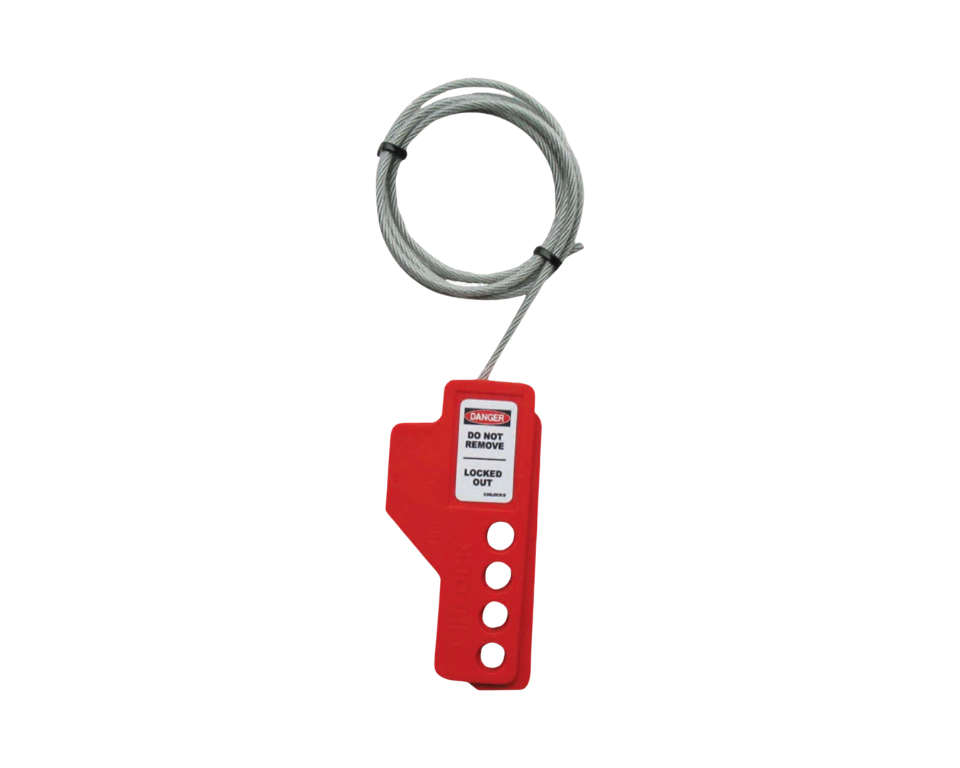 Cirlock Cable Lockout - 3mm Thin Steel Cable – WindSafe Solutions